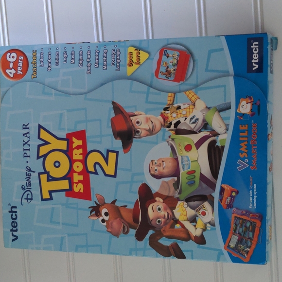 vtech | Toys | Vtech Disney Pixar Toy Story 2 Age 46 Years Vsmile Smart ...